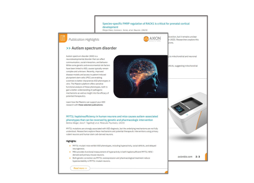 Flyer Axion Biosystems